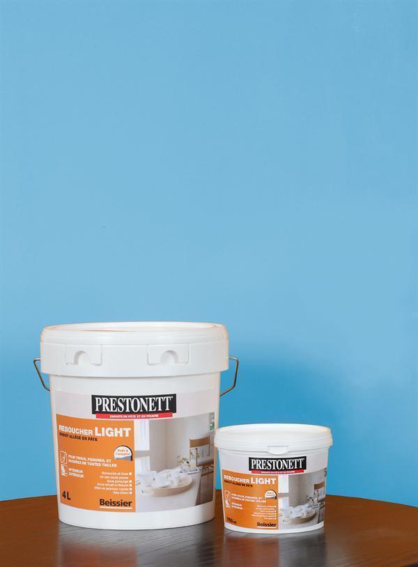 Prestonett® Reboucher Light : le nouvel enduit de Beissier allège la ...